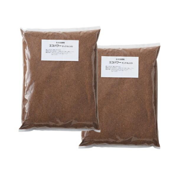 カエルシリーズ用の交換用チップ材☆自然にカエルSに対応☆生ゴミが自然と無くなってくれる不思議さ！生ごみのイヤなニオイがしない！使用後は、良質の堆肥として家庭菜園に！エコパワーチップ リサイクル 処理器 かえる 肥料 堆肥 キッチン ゴミ 防...