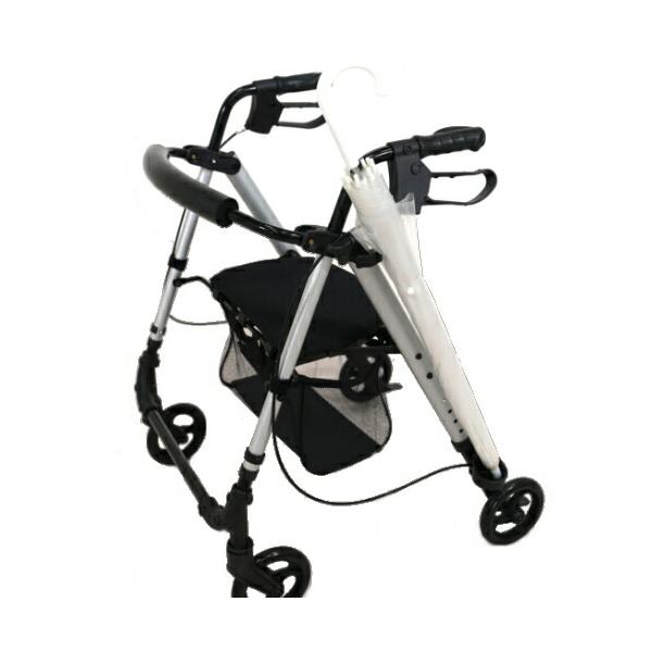 歩行補助が必要な方への補助器！押してのハンドル部分が、身体を囲う形となっているの！シルバーカーでの補助に不安を感じられている方や、歩行練習におすすめで！車椅子 ショッピングカート 歩行補助 歩行 安定 姿勢 補助 歩行練習 休憩 おすすめ ...