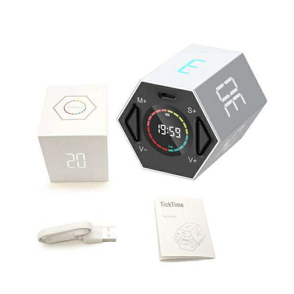 横に倒せば自動でカウントダウン！スタートやストップを押す必要がないので簡単♪リチウム電池が内蔵され、１回フル充電で約１０時間も使用可能！軽いので持ち運びも簡単！