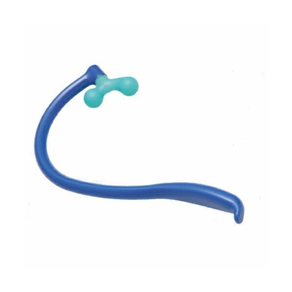 マイナスイオンが発生する天然鉱石を配合！肩から背中を指圧感覚でしっかり押す！ヘッド部分が回転して押し方は２通り！