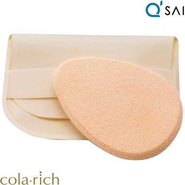 キューサイのコラリッチ オールインワン美容液ファンデーション専用パフです