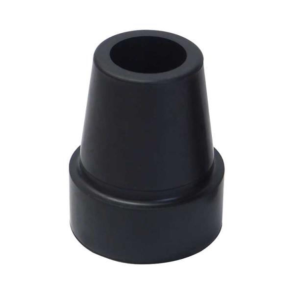 介援隊ゴムチップE　一本杖・伸縮杖用（内径18mm） / CX-07024　ブラックは、ゴムチップ 杖小物など歩行関連商品になります。