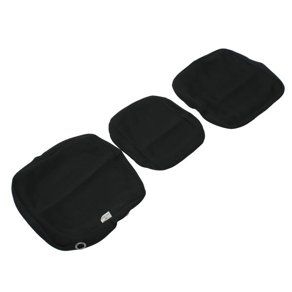 ■商品名：リラクゼーションパーク・シートクッション専用カバー■セット内容：専用カバー一式（背部用、座部用、脚部用の3枚セット）、※生地はブラックとブラウンの2色がございますが、ブラウンは欠品中です。ブラックのみの販売です。ブラウンの次回入荷...