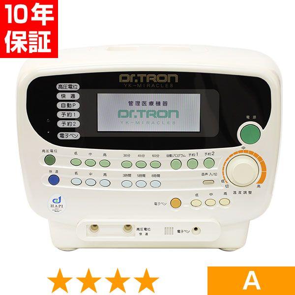 【欠品や出荷に時間がかかる場合、ご連絡差し上げます。】■商品名：ドクタートロン YK-ミラクル8■商品ランク：★★★★ 程度A■保証期間：10年保証■セット内容：本体、シングル電床、コードホルダー6個、新品汎用絶縁シート、取扱説明書、※今な...