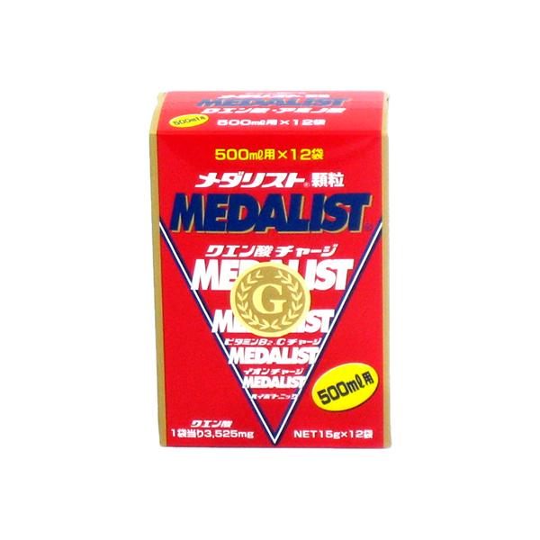 クエン酸サイクルで大人気のメダリスト　500ml用(15g×12袋）です。