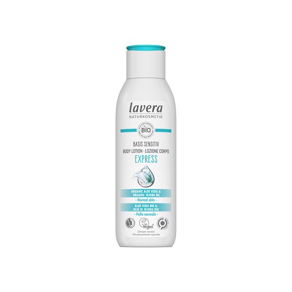「ラヴェーラ　Lavera　ボディーローション ベーシック　250ml」は、お肌に素早くなじみ、さらっとした使い心地のボディローションです。皮膚のバリア機能をサポートするレシチン配合。ビタミンやミネラル、酵素が豊富でお肌の潤いを守るオーガニ...