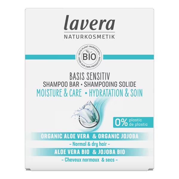 「ラヴェーラ　Lavera　シャンプーバー センシティブ&amp;ケア (敏感頭皮用)  50g」は、敏感な頭皮を優しく洗い上げる固形タイプのシャンプーです。頭皮や髪に負担をかけない弱酸性。髪の表面を滑らかにし、艶のある髪に仕上げます。ノン...