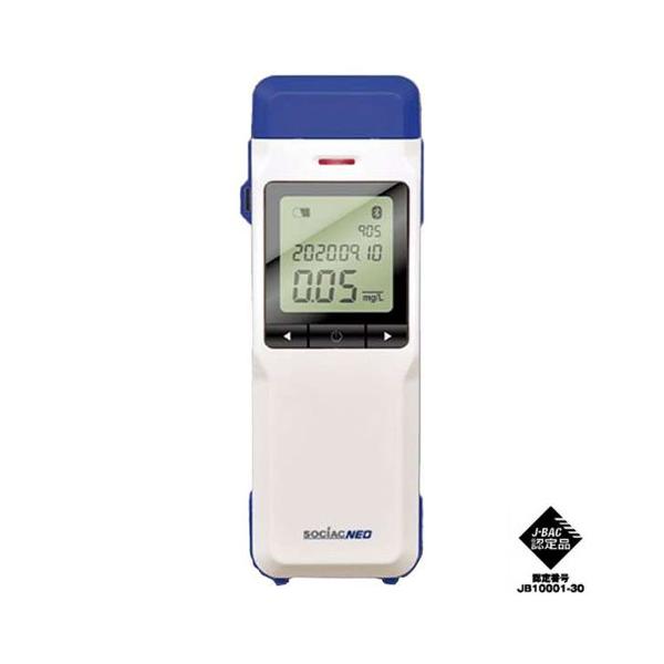 「ソシアック　電気化学式アルコール検知器　ソシアック・ネオ　SC-502」は、電気化学式センサーを搭載したアルコール検知器です。電気化学式センサーは、アルコール以外の成分に干渉されにくく、極めて優れた反応精度を実現します。市販のストローを使...