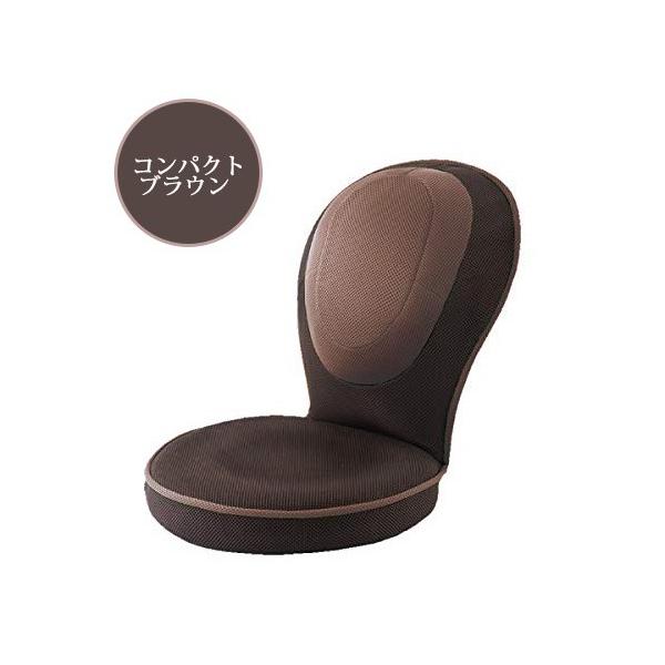 「背筋がGUUUN　美姿勢座椅子コンパクト　ブラウン」は、背もたれの中央部にもリクライニング機能を搭載したキッズサイズの座椅子です。2箇所のリクライニングをお好みの位置に設定することで、抱っこ座り、ストレッチなどに使える多機能座椅子。肉厚な...