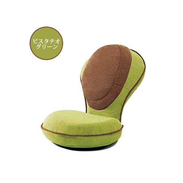 「背筋がGUUUN　美姿勢座椅子リッチ　ピスタチオグリーン」は、座っている時間の多い日本人のために座り心地を追求した座椅子です。高反発肉厚クッション＋2つの14段階リクライニングが出来ます。座面は低反発ウレタンを採用し、沈み込みすぎずもっち...
