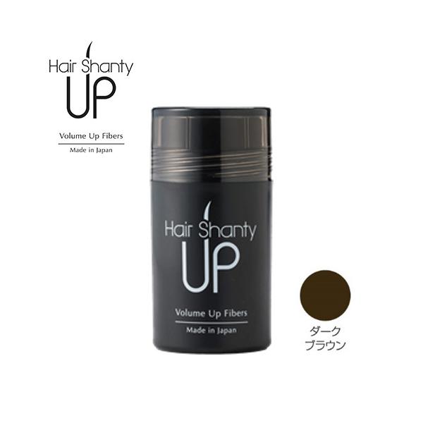 「ヘアシャンティアップ　ファイバー　ダークブラウン　13g」は、気になる部分にヘアシャンティアップをふりかけるだけ、気になる部分を自然にカバーします。髪の上からふりかけるのではなく、髪の根元部分に付着する事が出来るので中からボリュームアップ...