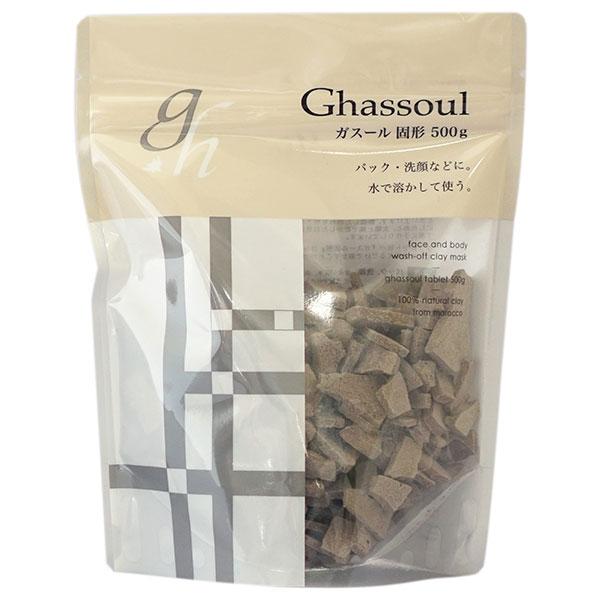「ナイアード　ガスール　固形　500g」は、ガスール発祥地モロッコで古くから使われてきた固形タイプです。水を加えて2〜3分待てば、ペースト状になります。粘土の吸着力が肌の汚れを取り除き、ミネラルが顔や髪、身体をしっとりとなめらかに洗い上げ、...