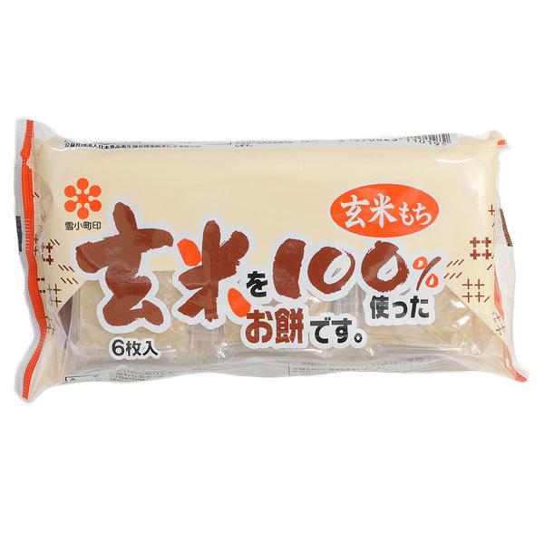「秋田白玉　玄米もち　270g　6切」は、秋田県産の厳選された水稲もち玄米を、丁寧に杵でつきました。玄米には不足しがちな種々の栄養素が含まれています。■メーカー　秋田白玉工業■区分　セレクトフード/食材・加工食品/もち（餅）