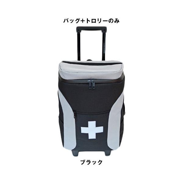 「メテックス　EX48　防災ローリングバッグ　ノア　バックのみ（トロリー付き）　ブラック」は、初めてのバッグ・カート分離タイプで、あらゆる状況に対応。カートだけで重量物運搬もOKの万能タイプ。バッグの上下を逆さにして持てば、約110kgの大...