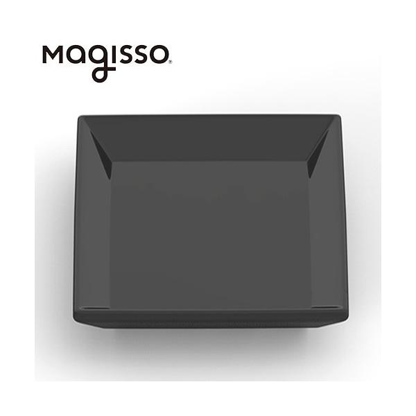 「マギッソ　magisso　サービングプレート　正方形　14cm×14cm　ブラックテラコッタバーウェア」は、自然冷却機能のある、黒い陶磁器（セラミック）でできています。使い方は最初にプレートを水、もしくは冷水に浸して下さい。あとは冷水から...