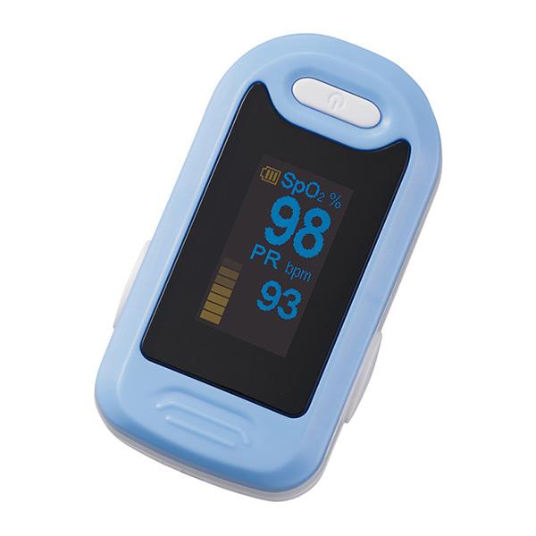 「Yonker　パルスオキシメータ　YK-81A」は、動脈血酸素飽和度（SpO2）と脈拍数を採血することなく、指先にはさむことによって簡単に測定することができます。酸素不足で身体が十分な機能を果たせなくなる前に、「SpO2」を観察し、身体が...