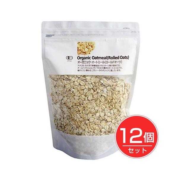 「オーガニック　オートミール　300g」は、有機栽培されたオーツ麦を原料に、アメリカでオールドファッションタイプに仕上げました。厚みのあるタイプなのでグラノーラの原料として最適です。ミルクやブイヨンのリゾットのほか、和風だしやスープに加えて...