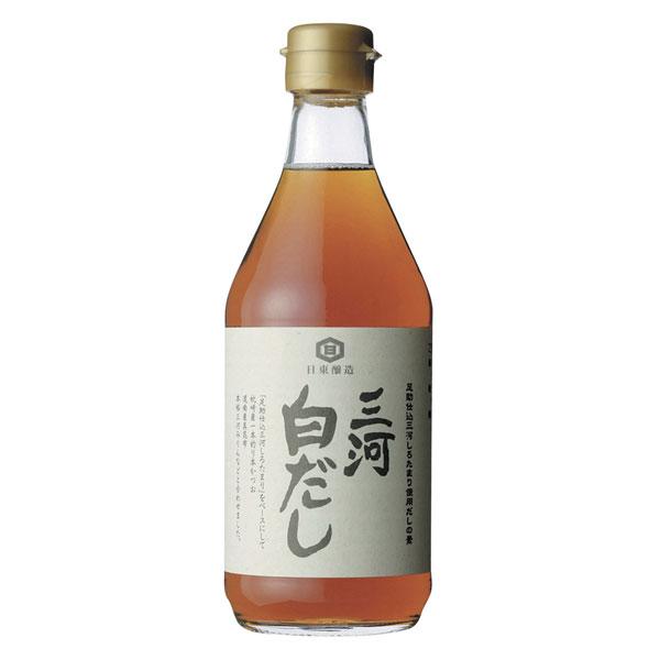 「日東醸造　三河白だし　400ml」は、“足助仕込三河しろたまり”をベースにして枕崎産一本釣り本かつお、道南産真昆布、本格三河みりんなどを合わせました。■メーカー　日東醸造■区分　セレクトフード/調味料/だしの素
