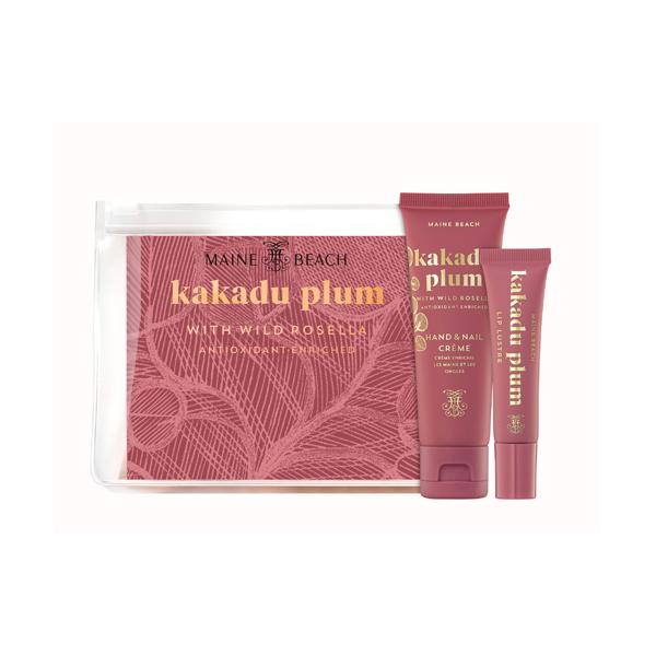 「マインビーチ　カカドゥプラム　エッセンシャルデュオパック」は、ミニハンド&amp;ネイルクリーム、リップバームのセットです。リサイクル可能なEVAのパッケージ入り。4つのフリー：Sulphate Free(硫酸塩フリー)、Paraben ...