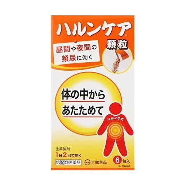「ハルンケア顆粒」は、漢方の「八味地黄丸（ハチミジオウガン）」由来の、8種類の生薬を使用したオリジナル製法の生薬製剤です。体力の低下、下半身の衰え、手足の冷えを伴う方の軽い尿もれ、頻尿（小便の回数が多い）、残尿感、尿が出渋るなどの症状を緩和...