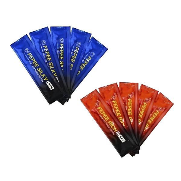 ペペパウチ 10ml 10本セット or アソートからお選びください。・ペペ50周年スペシャル企画のN.P.G × PEPPE のコラボレーションローション! ・スティック状だから持ち運び便利！・使い捨てだから衛生的【ぺぺ ローション パウ...