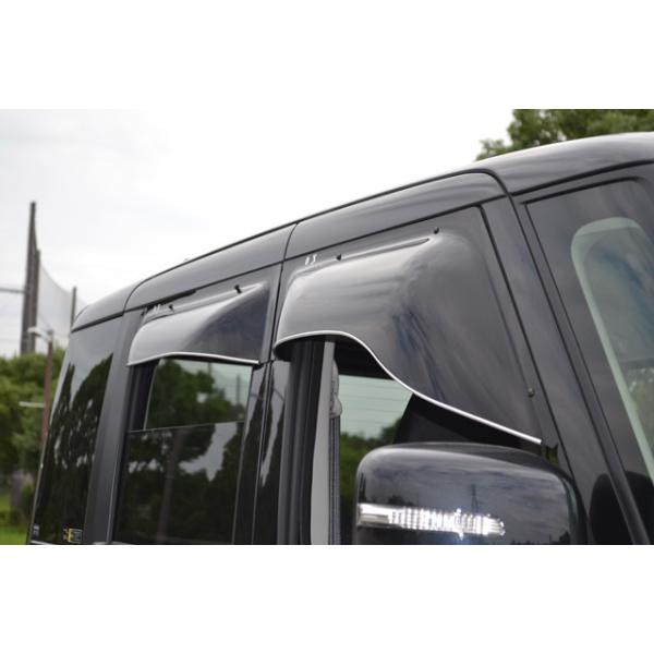 ■【商品名】*OXバイザー ブラッキーXテン[フロントサイド用大型バイザー]■【車種:型式】*マツダ　フレアワゴン（MM32）※品番　BL-94■【納　期】*受注生産につき、約1〜2週間程かかります。■【代引き不可】*OX製品は全てメーカー...