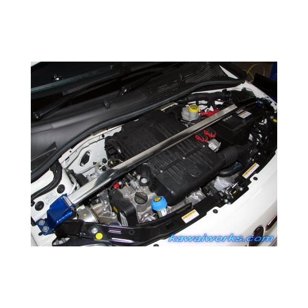 ■【商品名】ランウェイ (フロント)ストラットバー■【適合車種/型式/年式】FIAT(フィアット) 500　ABA-312#●【タイプ】Type OS(オーヴァルシャフト)●【品　番】IM0680-FTO-00●【備　考】タワーバー方式