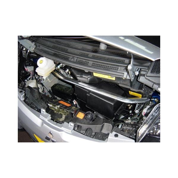 ■【商品名】ランウェイ (フロント)ストラットバー■【適合車種/型式/年式】三菱/ｉアイ　HA1W●【タイプ】Type PG(プログレッシヴタイプ)●【品　番】MT0340-FTP-00●【備　考】
