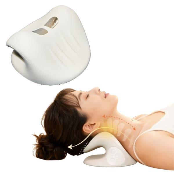 【SaiEL ネックキュア】「温熱×EMS×ストレッチ」のトリプル効果で忙しい現代人にありがちな緊張した首元に直接アプローチし、心身ともにすっきりと整えるネックマッサージャーです。15分の集中ケアで首から肩までじんわり温まり、独自のカーブ設...