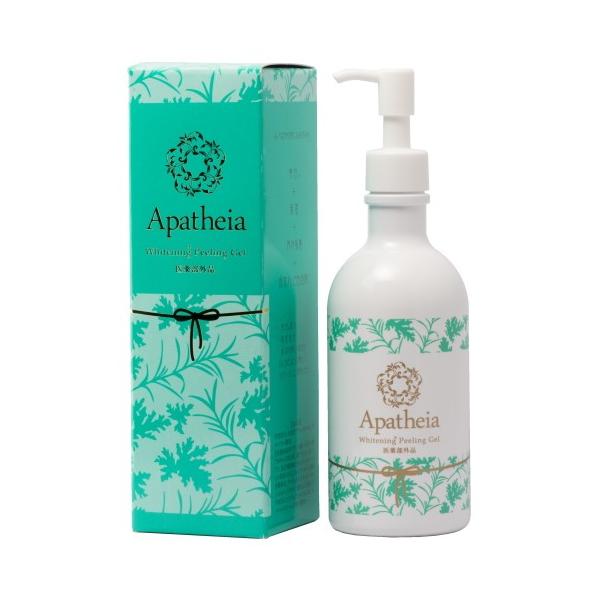 【アパティア薬用美白ピーリングゲル プラチナム ハーブ 単品 300g】人気のアパティアから優しいハーブの香りが登場！メラニンの生成を抑え、しみ、そばかすを防ぐ薬用美白ピーリングゲルです。毛穴汚れも、古い角質も簡単オフ♪週に2〜3回、およそ...