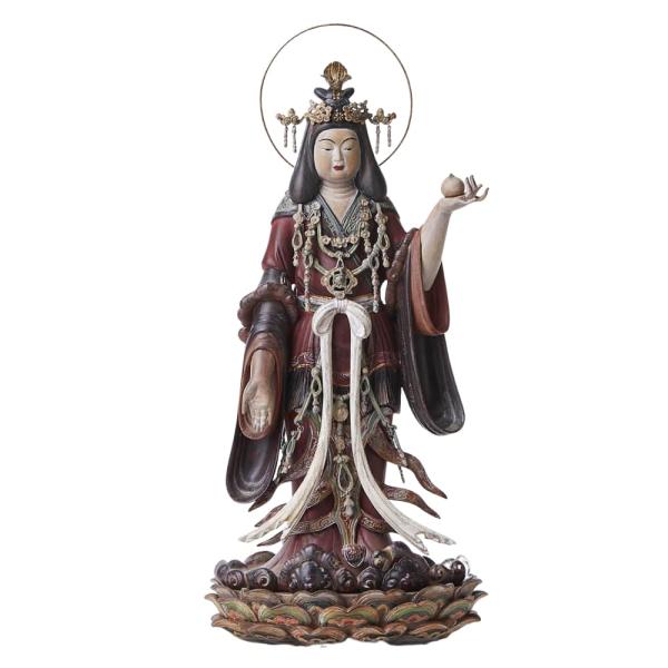 【イスム 仏像 TanaCOCORO 掌 吉祥天 細密現存仕様】京都、浄瑠璃寺に宿る幸福と美の女神！日本における吉祥天の代表作。■あらゆる願いを叶える福徳神 吉祥天！古代インド神話の富と幸運の女神が仏教に取り入れられた吉祥天。日本では平安時...