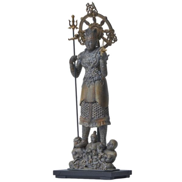 【イスム 仏像 TanaCOCORO 掌 兜跋毘沙門天】手のひらサイズに迫力を凝縮！京都 東寺の国宝守護神。■平安京の守護神が手のひらサイズに！モデルは東寺の宝物館に所蔵される国宝「兜跋毘沙門天立像」。平安京の羅城門の楼上に安置されていたと...