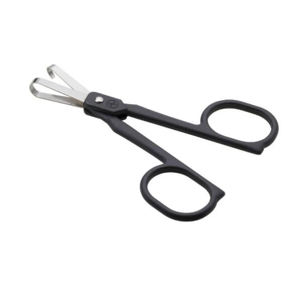 【エチケットカッター2】先が丸くカーブしているので、誤って鼻の中を傷つける心配がありません。特殊構造のプッシュワイヤーで「挟んで切る」構造なので、どなたでも安全にご使用いただけます。赤ちゃんの産毛やペットの肉球周りや口元の毛のお手入れにも安...