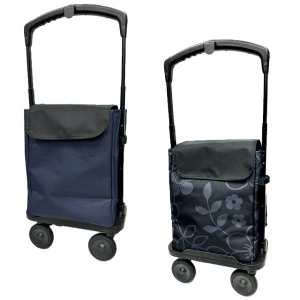 【フジホーム Walking Cart サイドカート R-1】毎日のお買い物に便利でおしゃれな横押しカート。■保冷仕様のバッグアルミ蒸着シートで全面を覆っているので、冷気が逃げにくくバッグ内の温度をキープします。■メッシュのバッグインバッグ...