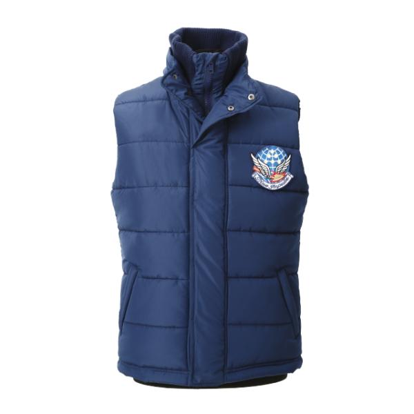 【ブルーインパルスプレミアム パイロット仕様ベスト】あったか素材サーモライト採用のブルーインパルスプレミアムベスト！中綿にはサーモライト、冷たくなる首元は2重襟で冷気をシャットアウト。体の動きを妨げないデザインで、ハイキング等のアウトドアは...