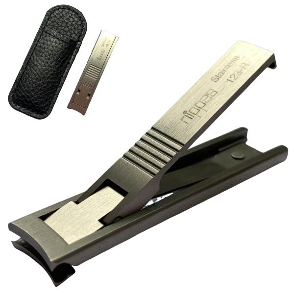 【ドイツ ニッペス社 財布にも入る薄い爪切り】手の平サイズどころか指より短い「小さな爪切り」。ドイツ・ゾーリンゲン地方の100年を超える老舗メーカー「Nippes Solingen社」の自慢の逸品。●財布にも入る薄くて小さい爪切り。ふと気付...