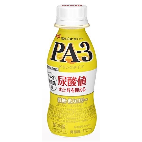 ☆プリン体への可能性に着目して　数千種類の中から選び抜かれたＰＡ‐3乳酸菌☆プリン体が気になる方へ毎日の食生活を応援します！ 内容量 112ml×12本  賞味期限 11日〜13日（当店発送日から） 保存方法 要冷蔵（10℃以下） エネルギ...