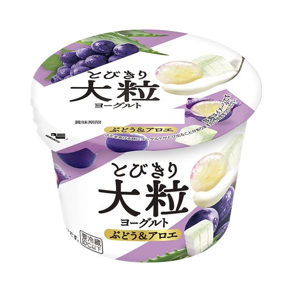 ◆賞味期限：12日前後（当店発送日より）◆要冷蔵10℃以下で保存長年、ご好評いただいております「とびきり大粒」シリーズの新商品です。秋に旬を迎えるぶどうと、みずみずしいアロエを使用し、フルーティーな美味しさと、しっかりとした果肉感を楽しんで...