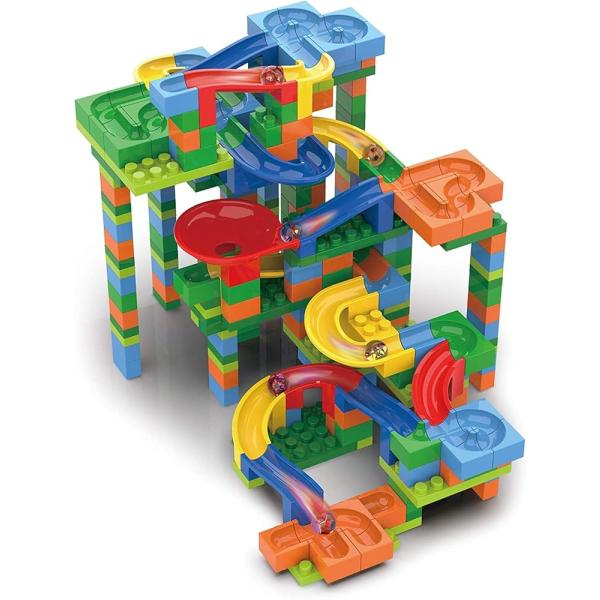 「商品情報」子供から大人まで楽しめる！ルートを考える！ブロックを組む！ビー玉を転がす！楽しく脳を鍛えよう！「主な仕様」パッケージ重量:.78kg原材料: プラスチック対象性別: unisex素材: プラスチック