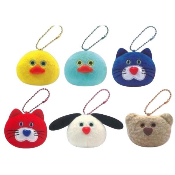 「商品情報」商品の説明全6種コンプリートセット（全6種×各1個ずつ）ぬいぐるみ作家の『mojojojo』の作品で脱力したような顔立ちが愛くるしいぬいぐるみです！全種ボールチェーン付き！安全警告小さな部品がありますので 小さなお子様が誤って飲...