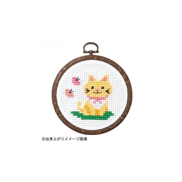 刺繍糸や針、おしゃれなフープなどがセットになった制作キット♪初心者の方におすすめです。