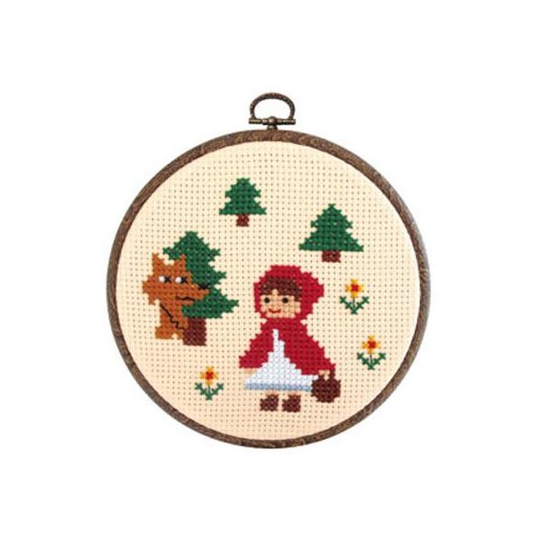 初心者向け。1日で完成。かんたんクロス・ステッチ。製作時間の目安は4〜5時間。