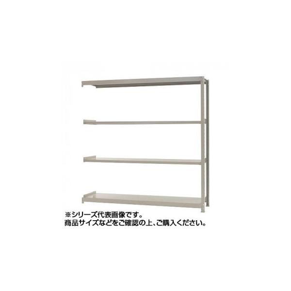 倉庫などに最適なラックです。棚板の間隔も変更できます。