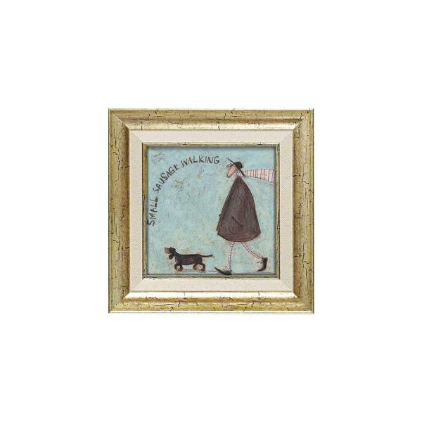 絵と額がセットになっています。じっと見ているとだんだんとサムトフトの不思議な世界へ・・・癒され幸せな気分になります。贈り物にも喜ばれています。