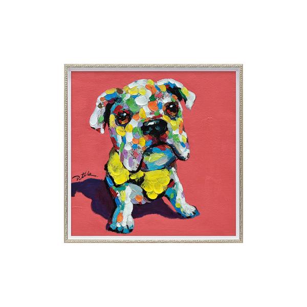 絵と額がセットになった商品です。キャンバスにひとつひとつハンドペイントが施されたアートに樹脂フレームをセットしたアートフレーム。バリエーション豊かなアートをお楽しみ頂けます。