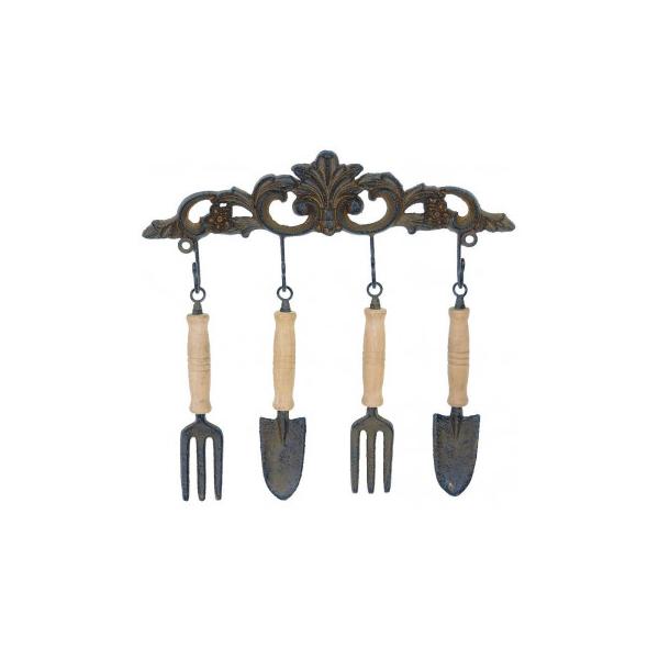 アンティークな雰囲気を演出する壁掛けフックです。お好きな植物や雑貨をかけて、お部屋のアクセントに。