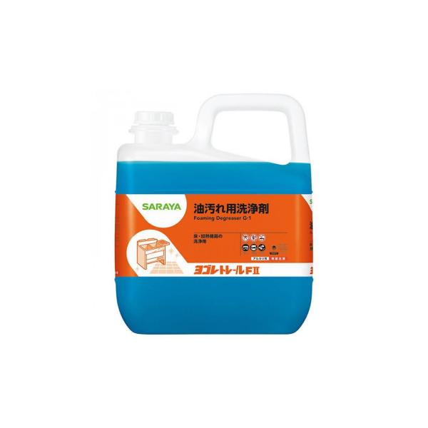 床面、フライヤーなどの加熱機器、換気扇・フードなどの排気設備のハードな油汚れにすぐれた洗浄効果を発揮します。アルミ製品を除いた器具の洗浄に幅広くお使いいただけます。専用ボトルに詰め替えてのご使用が便利です。