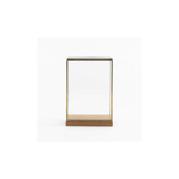 今あるインテリアに馴染みやすい、ニュートラルカラーである、オークWOODをベースにBRASSフレームで出来たガラスのディスプレイボックスです。ドライフラワーやアクセサリースタンドを入れてディスプレイするなど、中に何を飾ろうかと楽しめるボック...