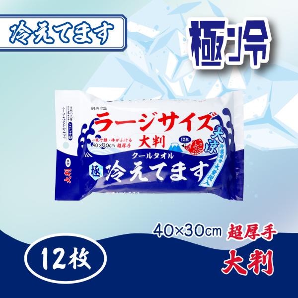 冷感成分大量投入！汗・ベタつきをしっかりふきとる！冷感成分たっぷりでふいた瞬間から極冷！●約40×30cmの大判シート。●清涼成分メントール配合でスッキリ爽快！●さらさらパウダー入りなのでお肌のさらさら感が持続します。●ヒアルロン酸Na、銀...