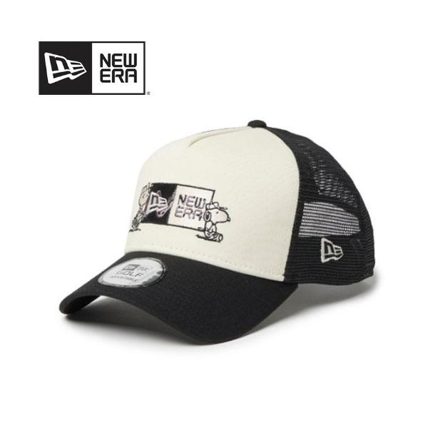 NEW ERA キャップ PEANUTSモデル。カラークロームホワイト/ブラック素材綿ポリエステルサイズ約56.8cm〜60.6cmスヌーピーデザインのゴルフキャップです。サイズ調整可能で快適に着用できます。利用シーンゴルフ、日常使いキーワ...